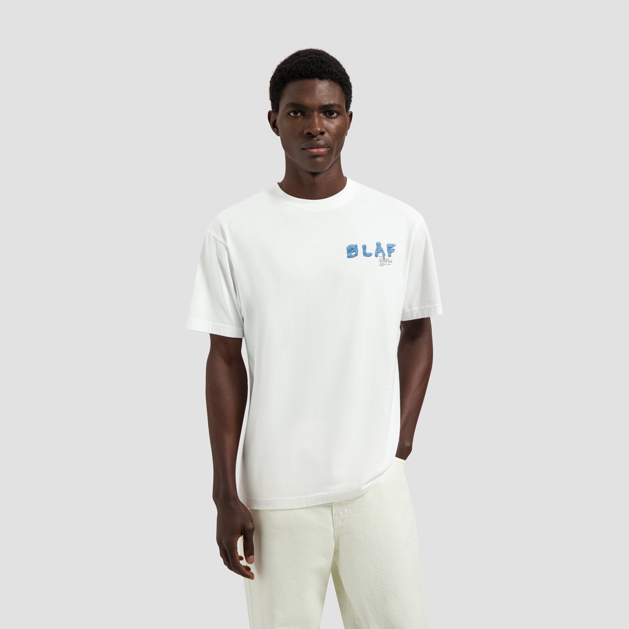 Paint Olaf Tee - Optical White – OLAF